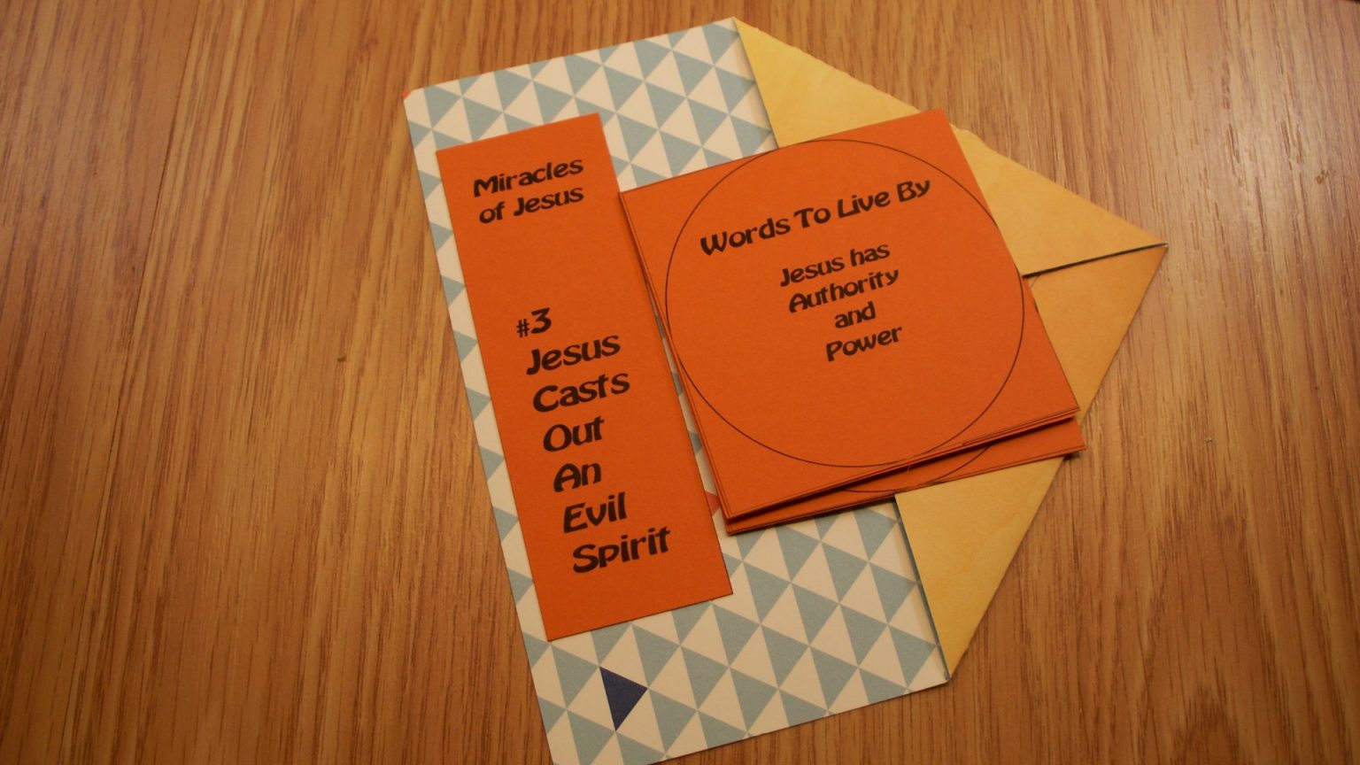 Jesus Casts Out an Evil Spirit – Bible Crafts For Kids