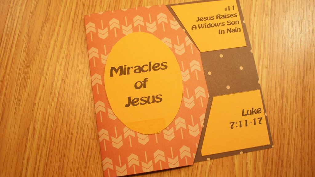 Jesus Raises a Widows Son in Nain – Bible Crafts For Kids